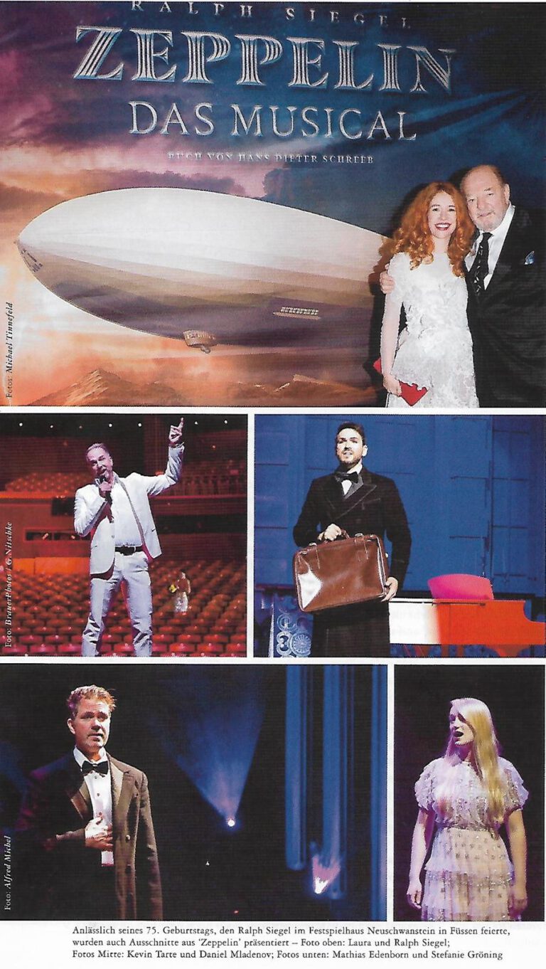 Daniel Mladenov – „Zeppelin – Das Musical“ im Festspielhaus ...